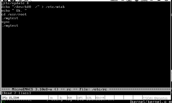 操作系统实验 2.3系统调用：linux-0.11-lab “为版本0内核增加一个系统调用getjiffies” 和 “在用户程序中使用新增的系统调用”_课堂练习2.3:系统调用-CSDN博客