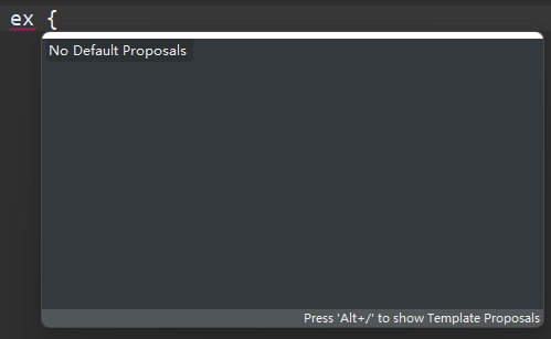 使用eclipse时，用alt+/快捷键提示No Default Proposals如何解决_eclipse no default proposals-CSDN博客