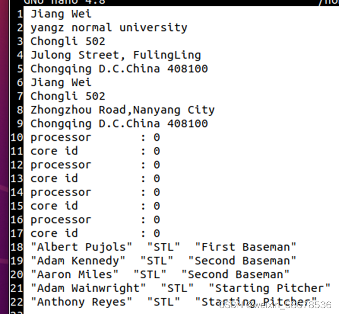 Linux文本处理_m-a操作nano-CSDN博客