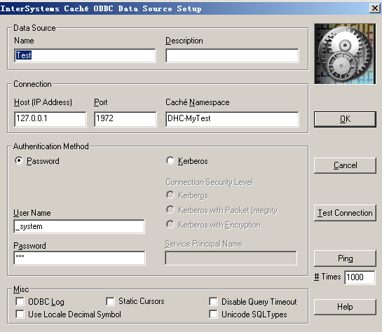 ODBC调用cache数据库方式_cache odbc驱动-CSDN博客
