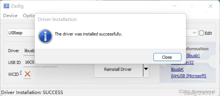 三步，在Win11系统下使用USBASP，不用重启不用配置_usbasp驱动-CSDN博客