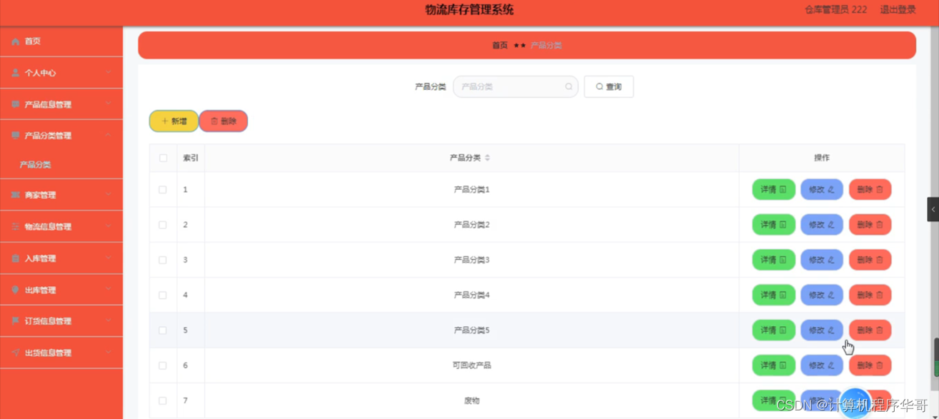 【附源码】计算机毕业设计ssm物流库存管理系统仓库管理信息系统顺序图 Csdn博客 1006