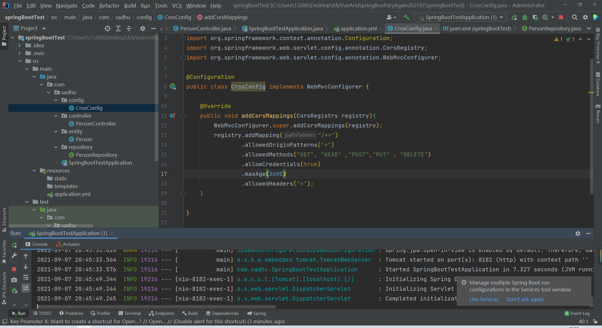 手把手带你快速搭建一个SpringBoot+Vue前后端分离项目_springboot+vue项目搭建-CSDN博客
