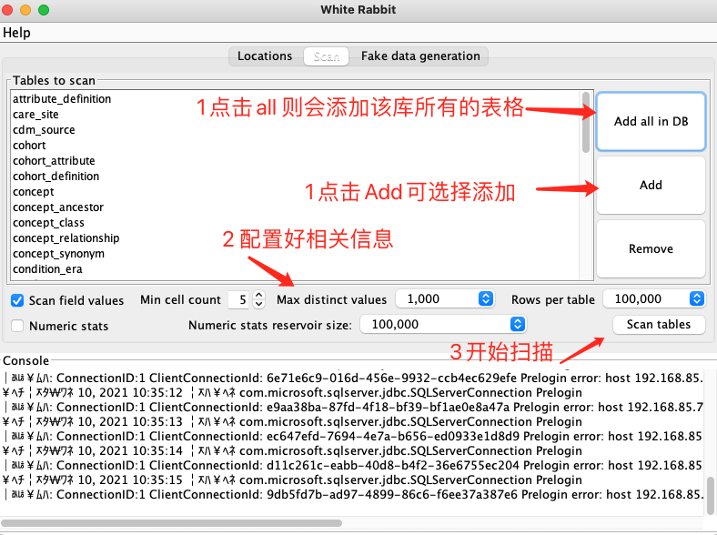 OHDSI ETL 工具使用 WhiteRabbit + Rabbit in A Hat + Usagi_etl whiterabbit-CSDN博客