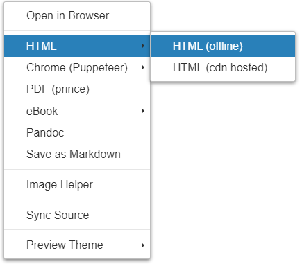 Markdown转换单一html文件并添加侧边栏目录_markdown 侧边栏目录-CSDN博客