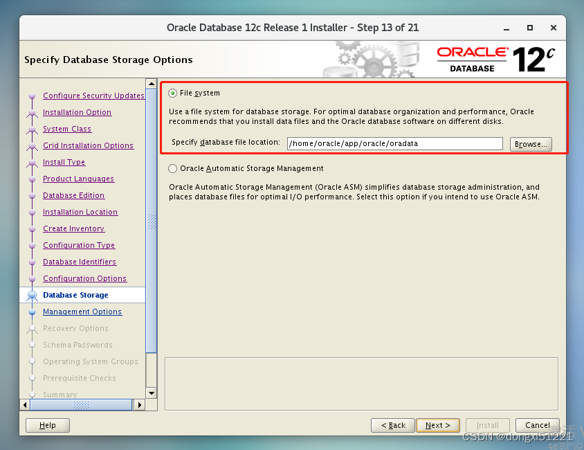 Linux系统下面oracle12C安装，配置pdb，开机自启动详解_linux oracle12c安装及配置-CSDN博客