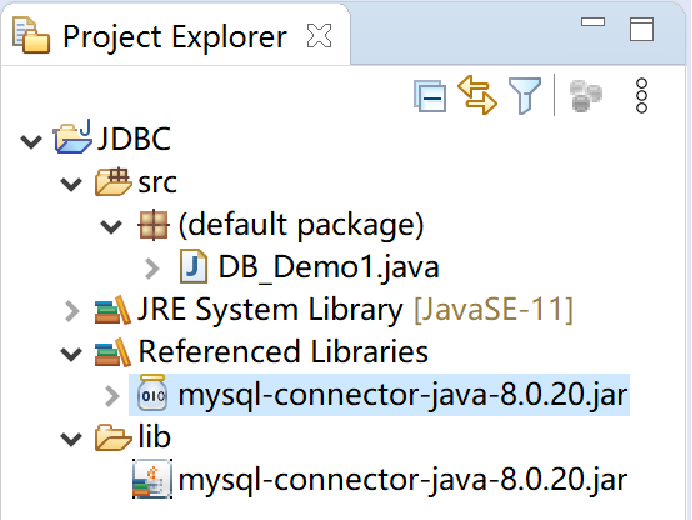 在eclipse中导入数据库驱动文件jar包-CSDN博客