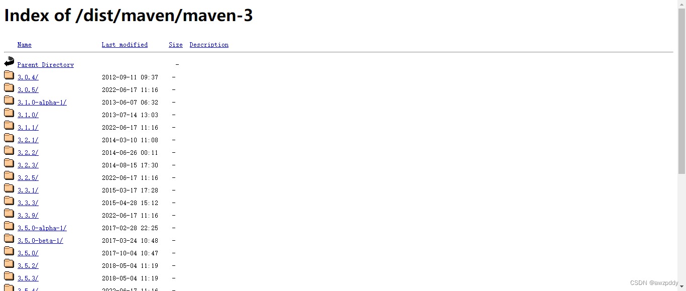 如何从maven官网下载maven版本包maven历史版本下载 Csdn博客 