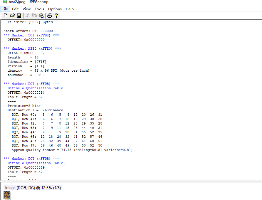 图形图像基础 之 jpeg介绍-CSDN博客