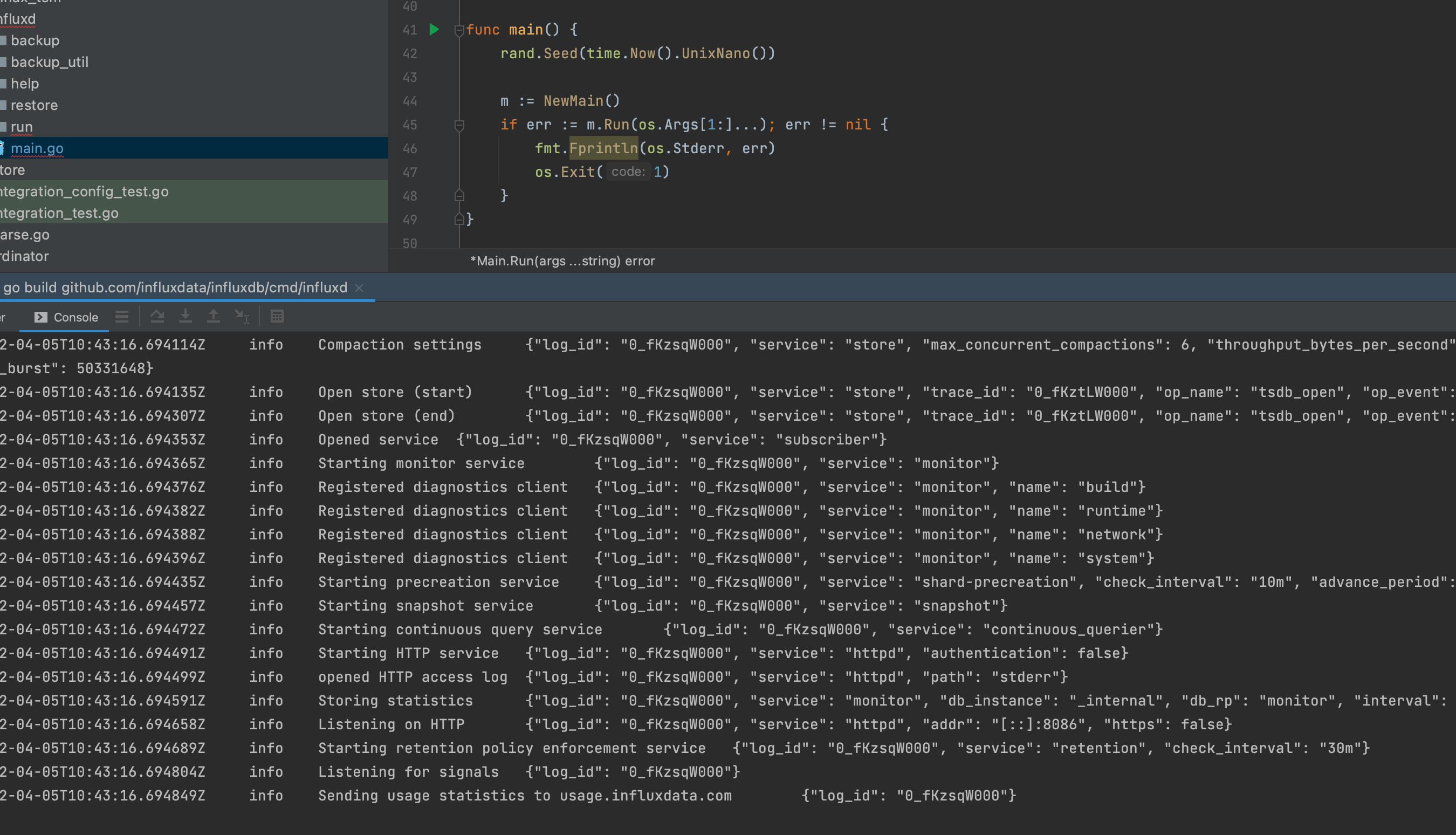 InfluxDB源码编译_influxdb golang github-CSDN博客