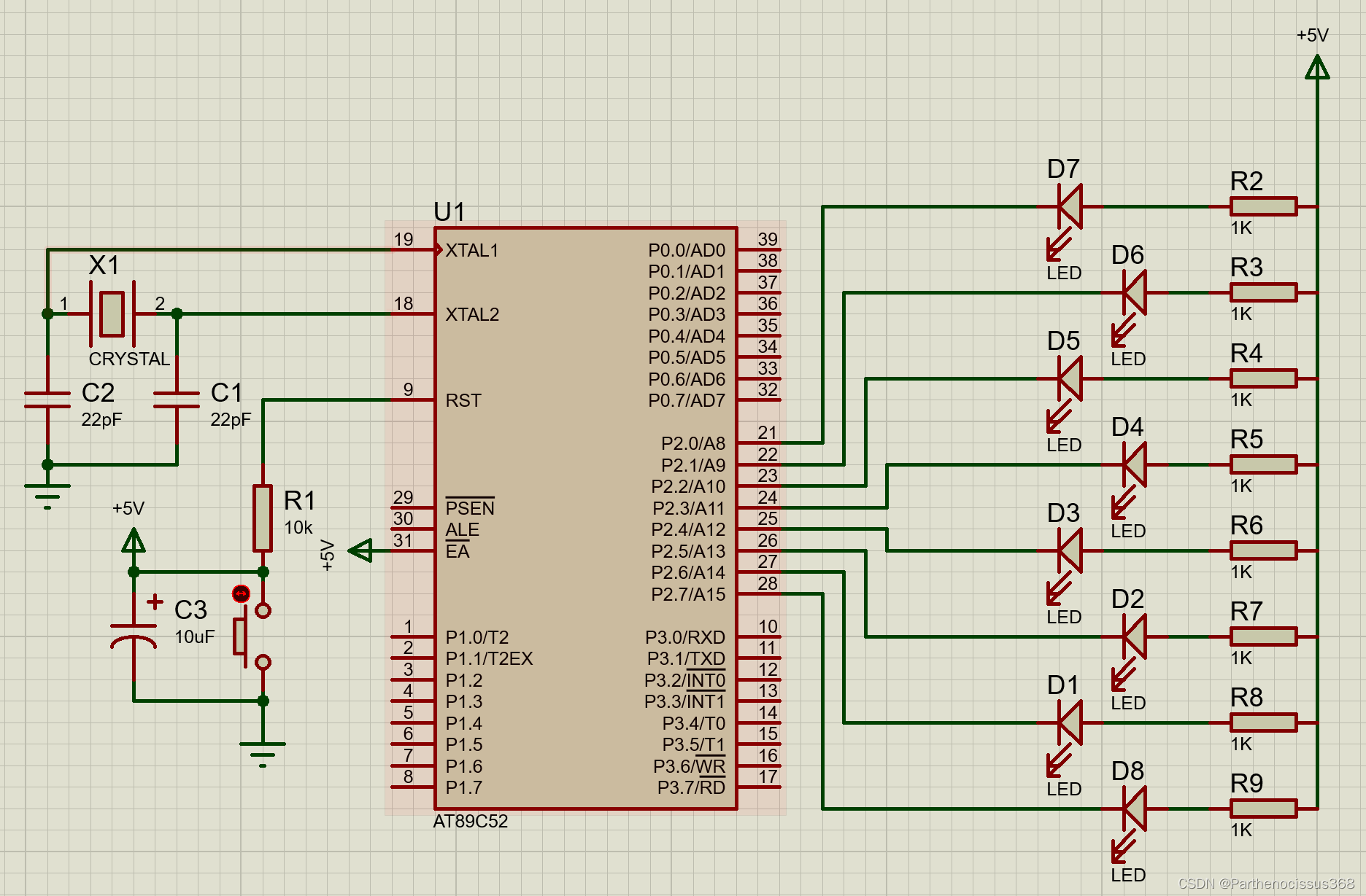 从零开始玩转C51之01.LED专栏-CSDN博客
