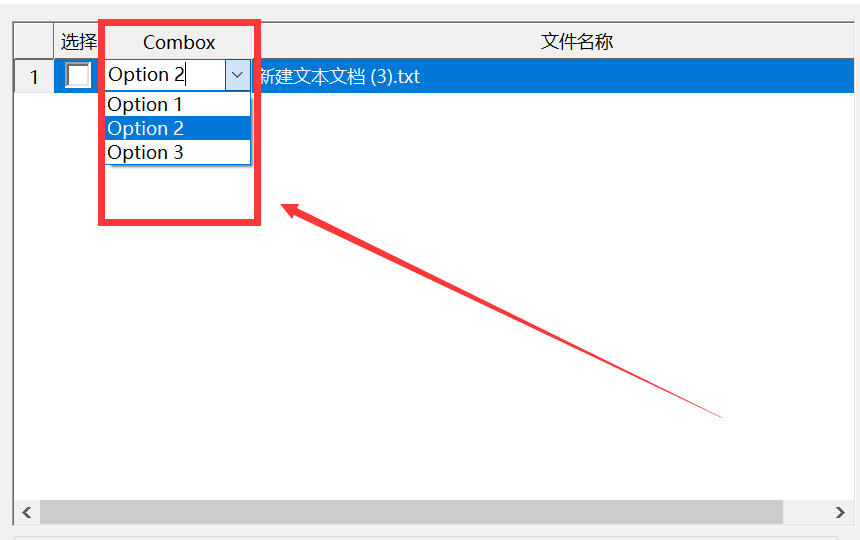 MFC Grid-------CGridCellCombo实例-CSDN博客