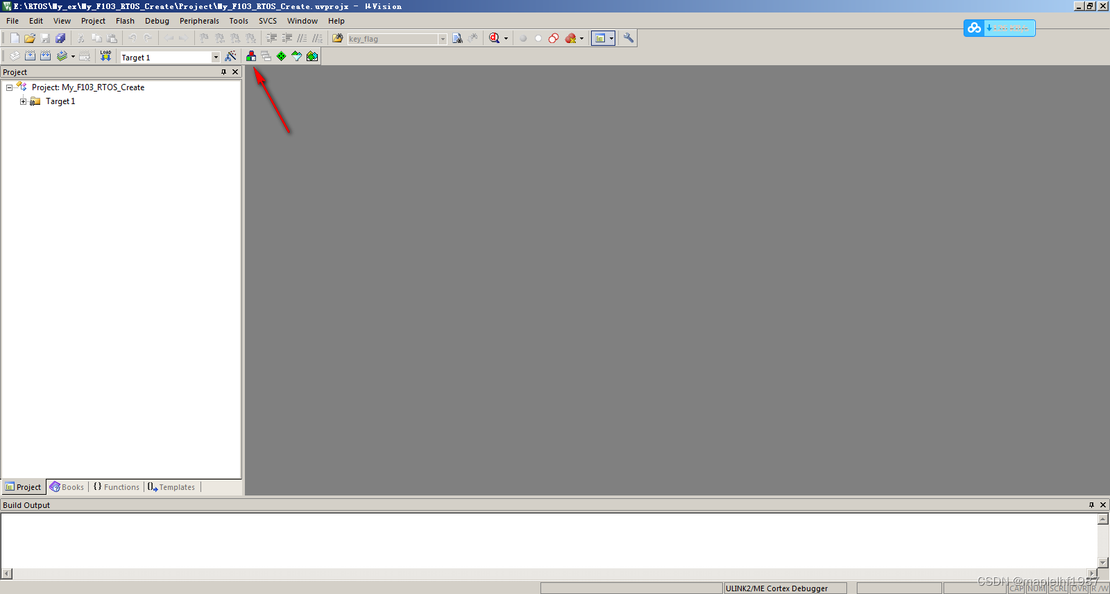 Keil 创建工程模板及精简第一个FreeRTOS程序_keil freertos-CSDN博客