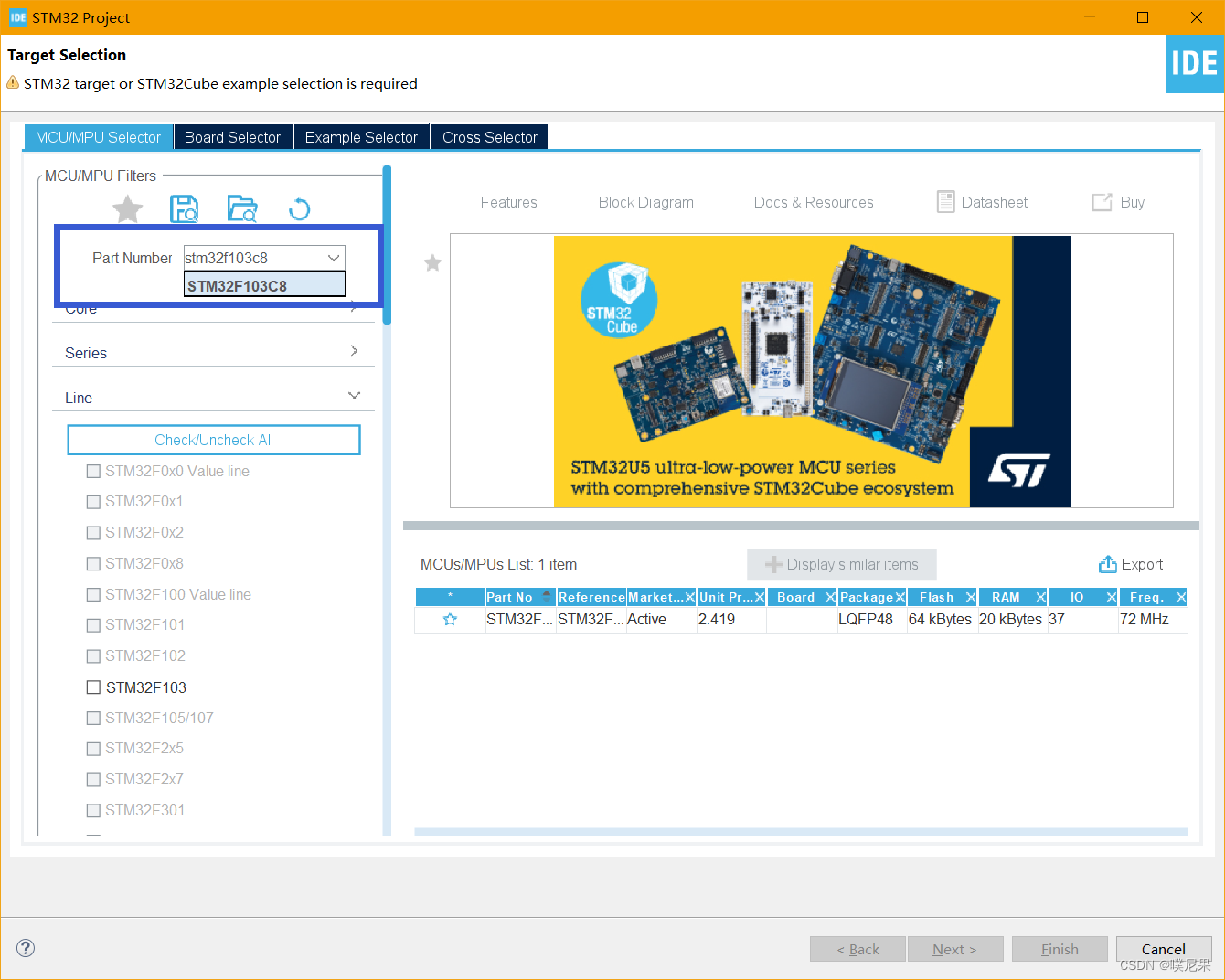 STM32Cube IDE学习一【基本配置方法】_stm32cubeide network connection-CSDN博客