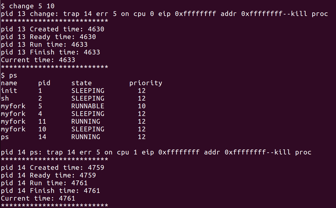 操作系统实验四·xv6系统优先级调度·进程运行信息_xv6增加优先级-CSDN博客