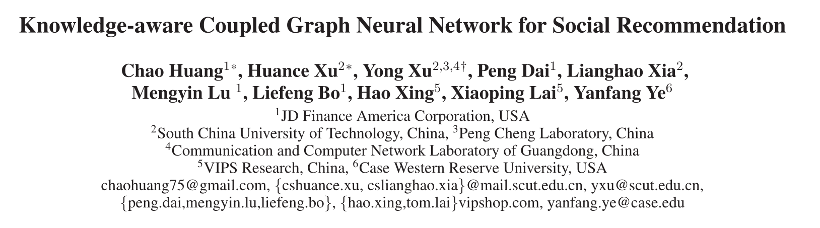 2021-AAAI-KCGN-面向社会推荐的知识感知耦合图神经网络_knowledge-aware coupled graph neural network for s-CSDN博客