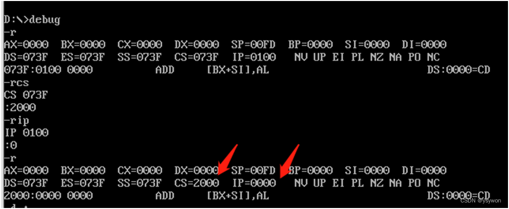 汇编语言之jmp使用示例_jmp 是偏移还是-CSDN博客