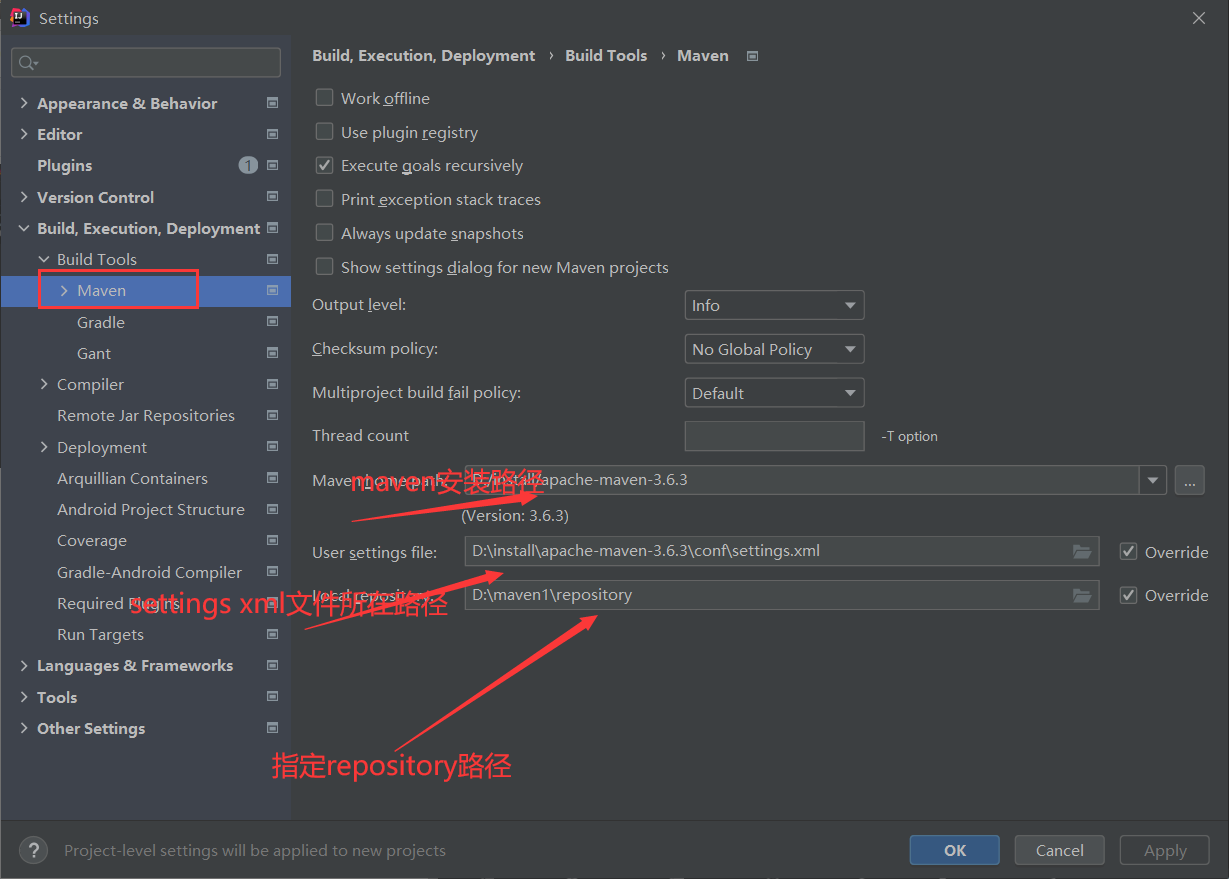 IDEA2021.1.3设置maven永久默认路径_idea maven路径-CSDN博客
