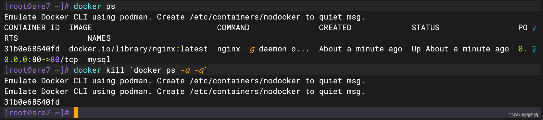 docker容器操作基础命令_docker --hostname-CSDN博客