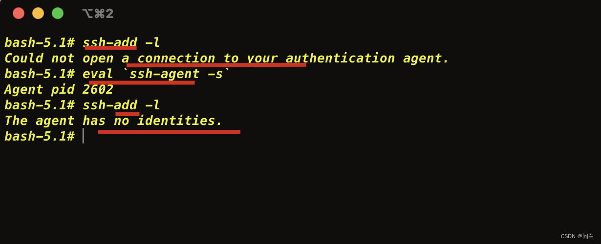 将本地的私钥ssh-key添加到ssh-agent_ssh 添加私钥-CSDN博客