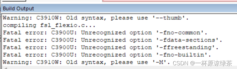 逐飞例程编译提示.\Objects\RT106X.axf: error: L6002U: Could not open file .\objects\board.o: No such fil的 ...