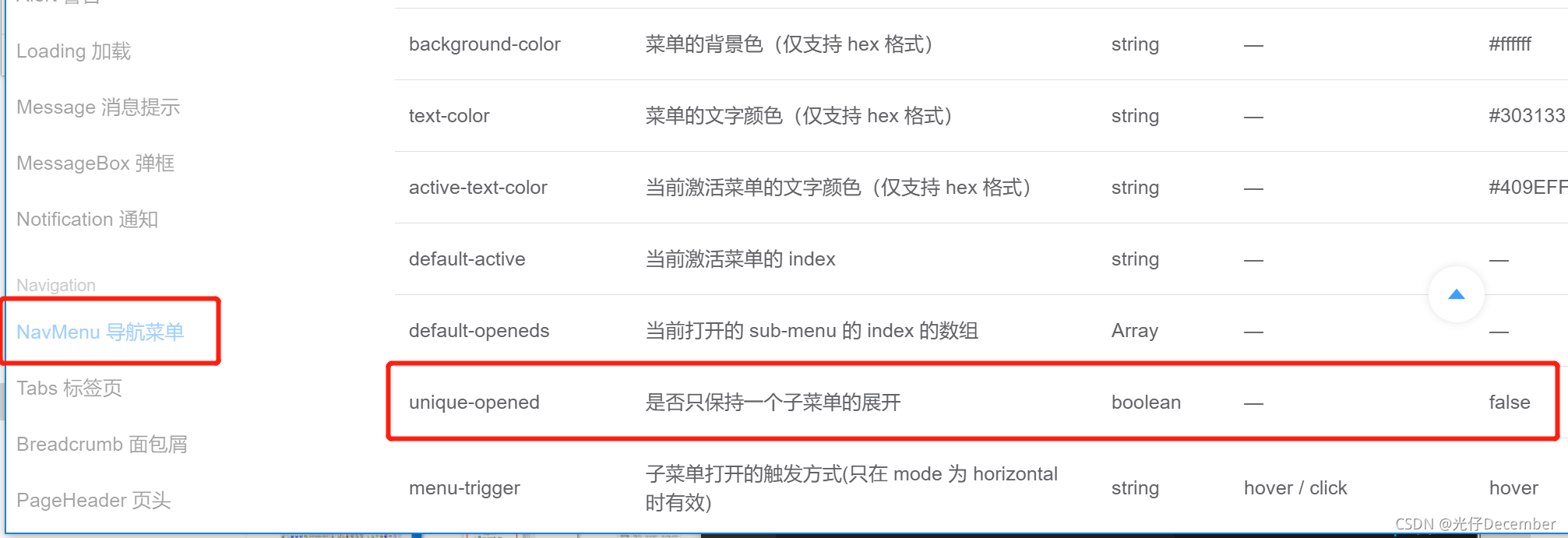 【vue项目实战】18、左侧菜单格式美化active Text Color Csdn博客