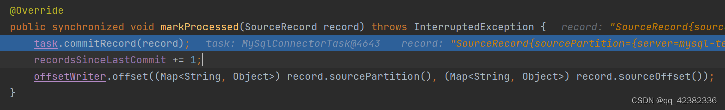 Debezium offset源码解析及回调代码_debezium 源码解析-CSDN博客