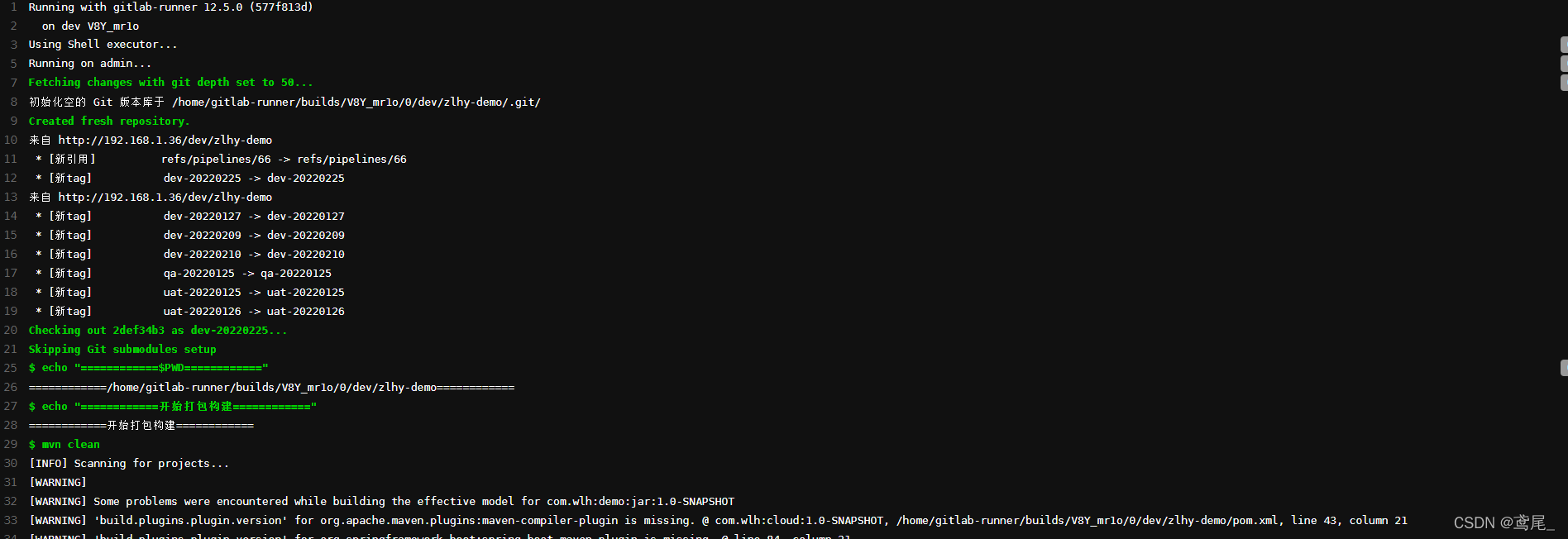 Gitlab Ip runner shell springboot CSDN gitlab-ip-runner-shell-springboot-csdn