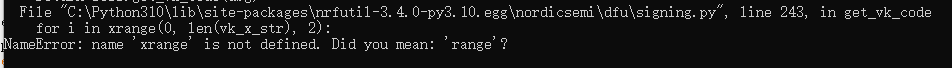 NameError: name ‘xrange‘ is not defined. Did you mean: ‘range‘?_nameerror: name 'xrange' is not ...