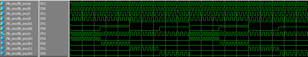Verilog 用逻辑门实现四选一数据选择器verilog用门电路表示四路选择器 Csdn博客
