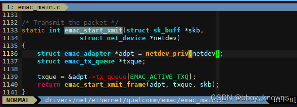 NETDEV 网络设备子系统——帧发送过程简析_qualcomm emac-CSDN博客