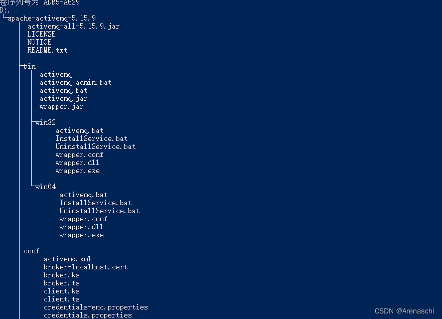 使用Dos命令生成目录文件树_dos生成-CSDN博客