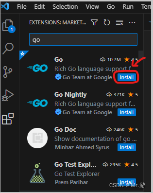 vscode配置go环境（Windows）_go.tools.install 找不到该命令-CSDN博客