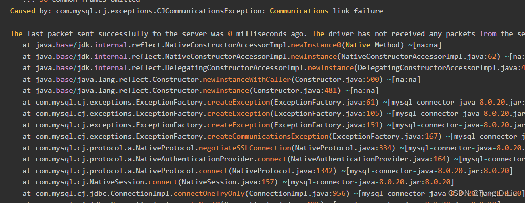 SpringBoot项目启动Mysql报错：java.security.cert.CertificateNotYetValidException: NotBefore ...