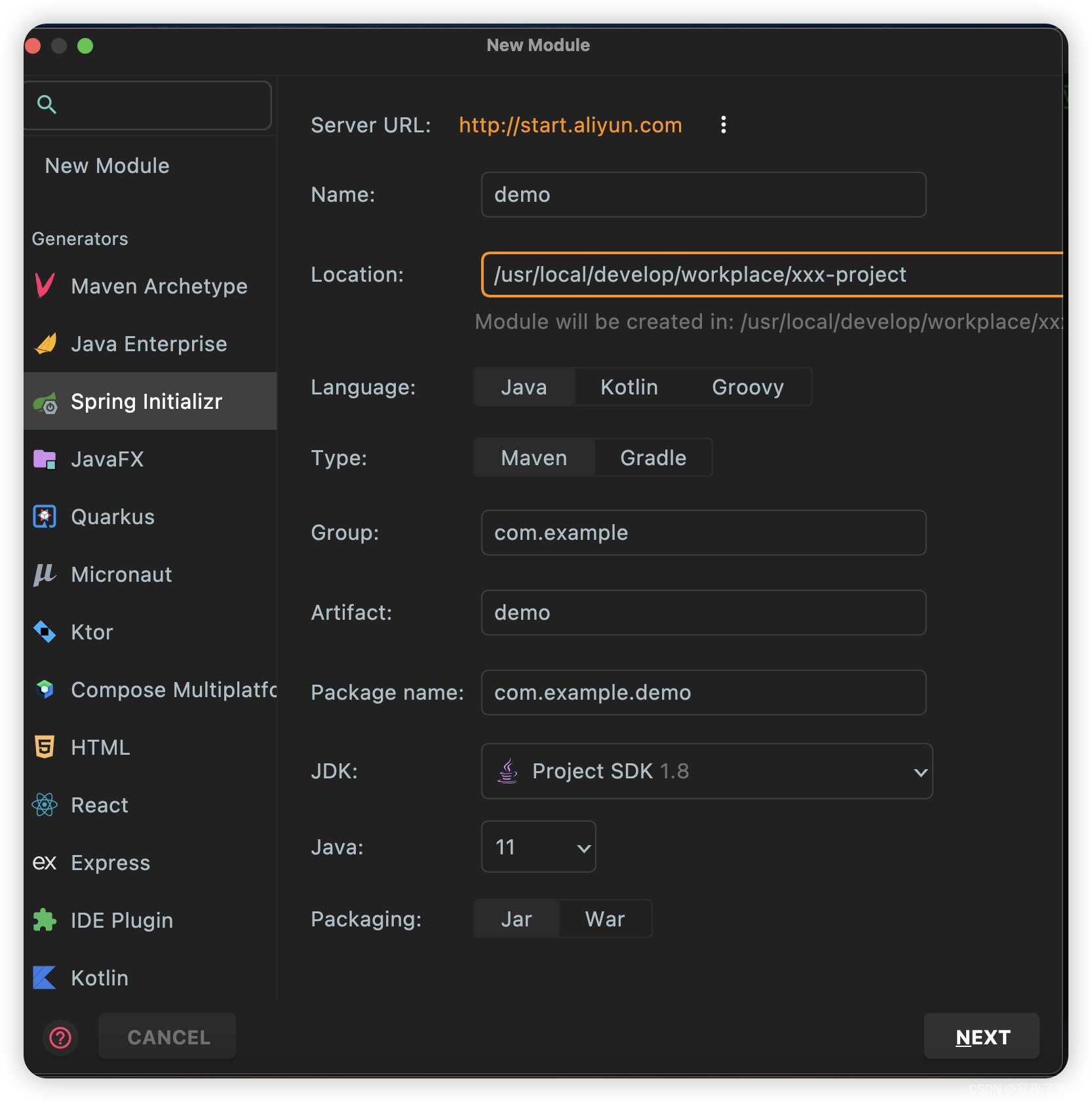 mac idea无法新建module_idea新建module不显示-CSDN博客