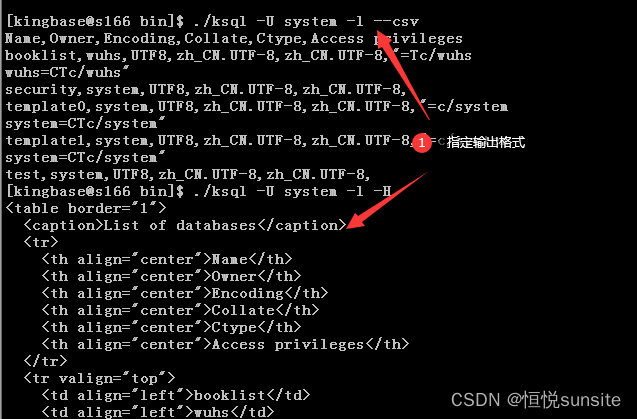 Kingbase之ksql命令工具 Csdn博客