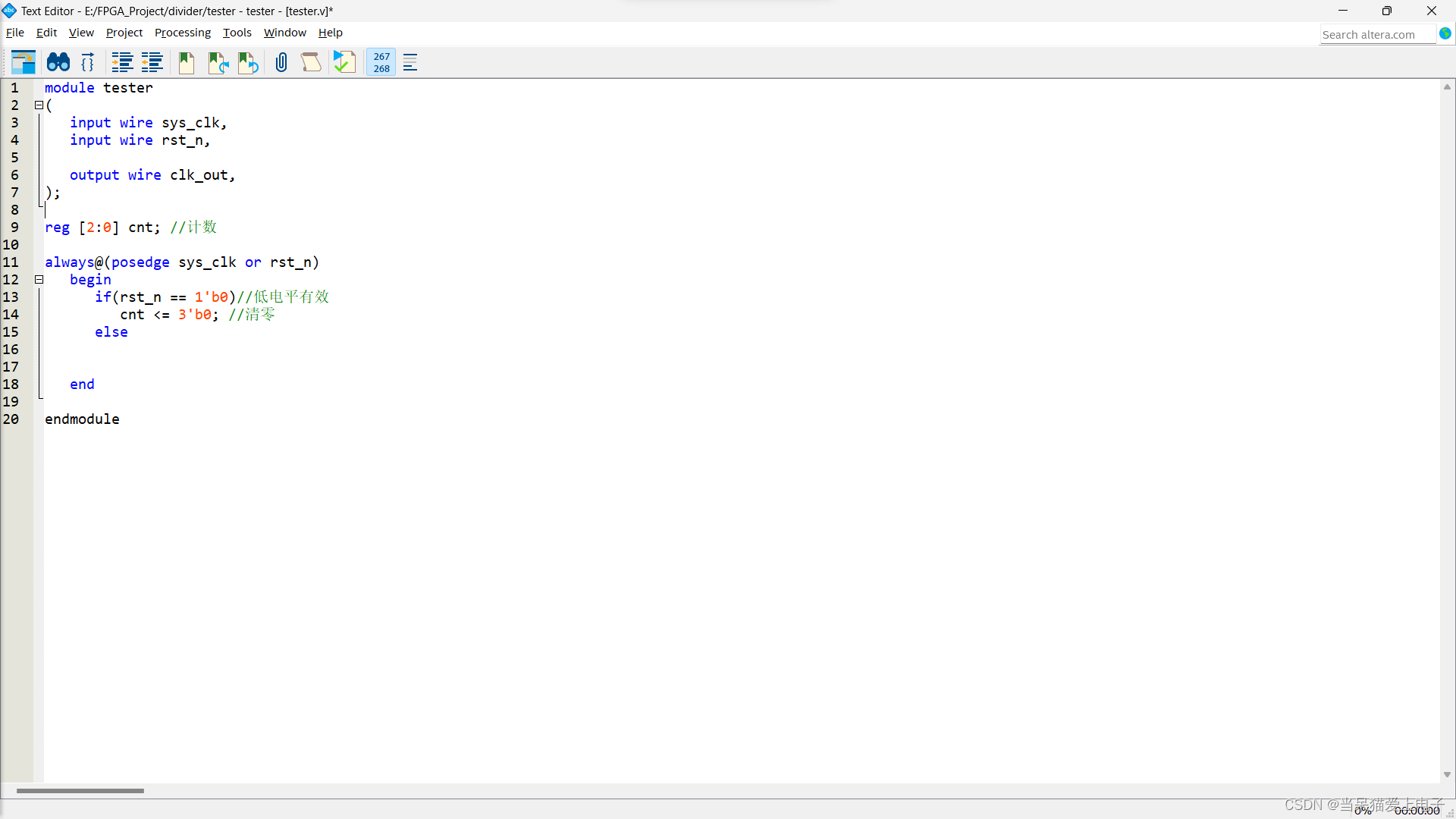 FPGA-QUARTUS PRIME 学习指南_quartus中文设置-CSDN博客