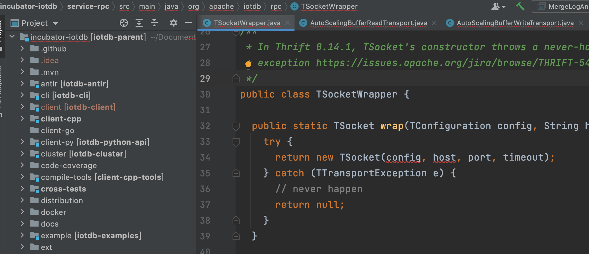 1. IoTDB源码出现第三方依赖编译问题，如Thrift 参数类型不兼容 - IOTDB - Apache Software Foundation