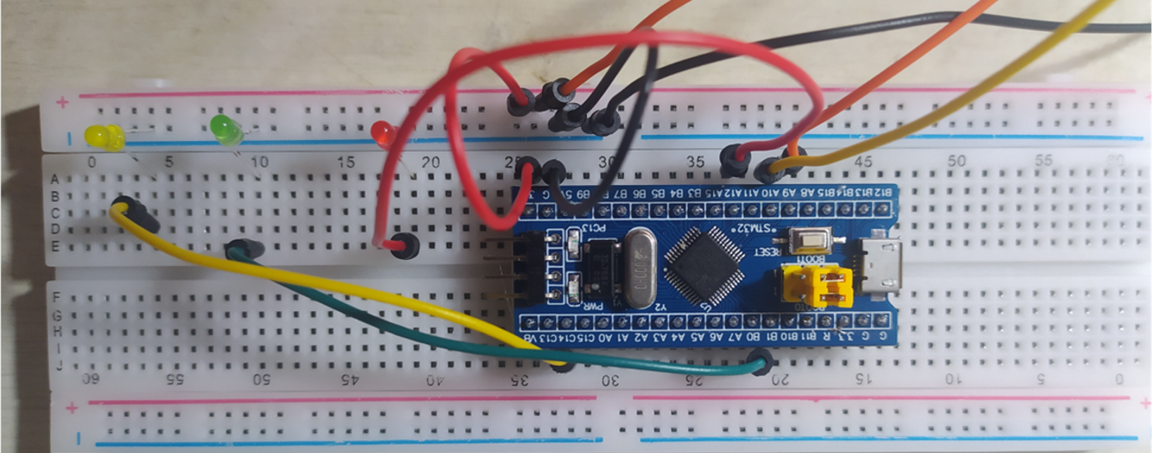 Stm32花式点流水灯 Stm32 Gpio 红绿蓝点灯 Csdn博客