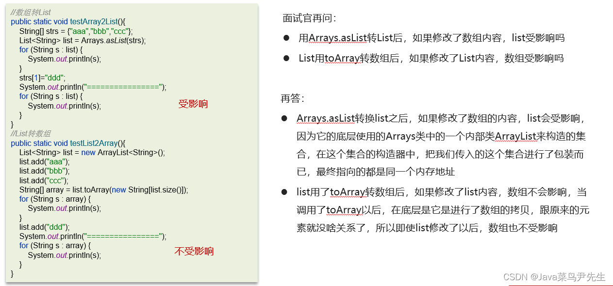 集合面试题 Arraylist数组arraylist面试 Csdn博客