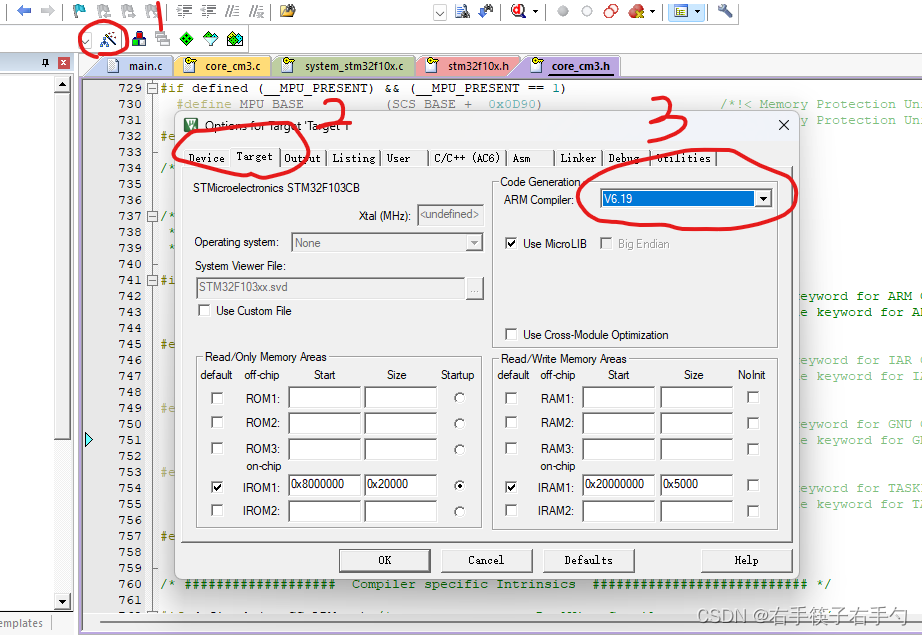 stm32f103cbt6创工程文件_stm32f103cbt6 keil 工程-CSDN博客