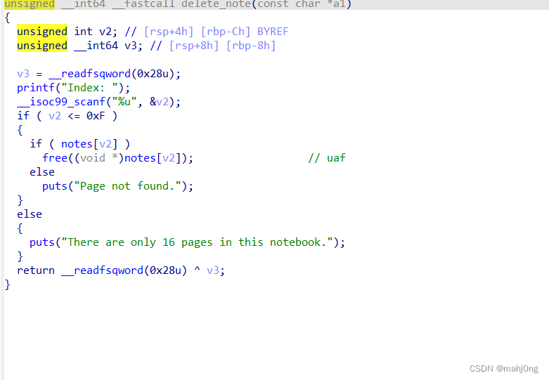 [HgameCtf Week2 ]三道堆题总结_ctf 堆 0x80-CSDN博客
