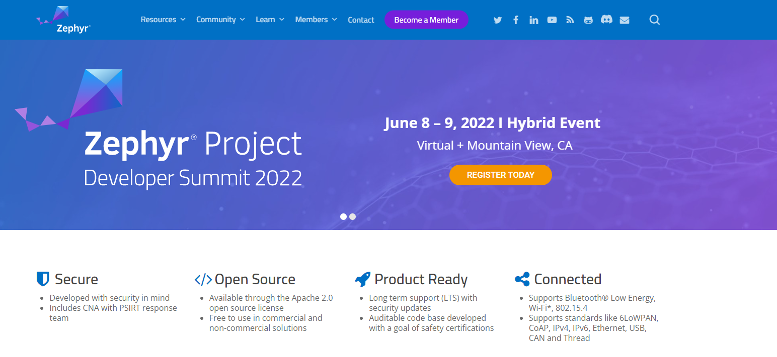 物联网操作系统Zephyr（入门篇）之1.0 Zephyr简介_库zephyr-CSDN博客