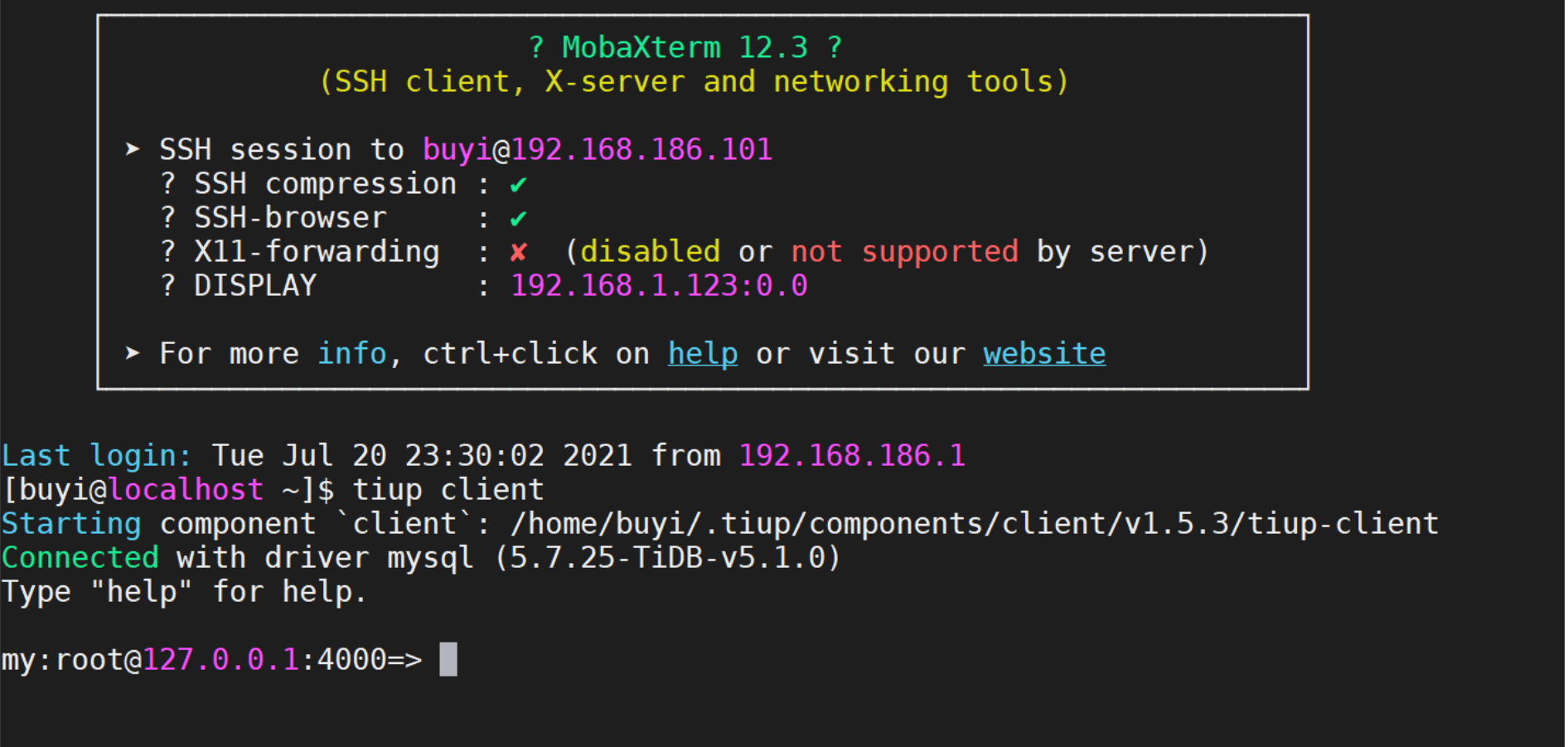 Windows系统从无到有的使用TiDB_tidb windows-CSDN博客