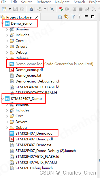 Stm32cubeide之多个项目同时存在教程cube Ide多个工程 Csdn博客 8604