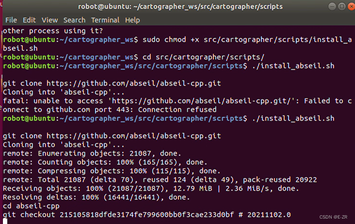 ros-melodic安装cartographer_cartographer 二进制-CSDN博客