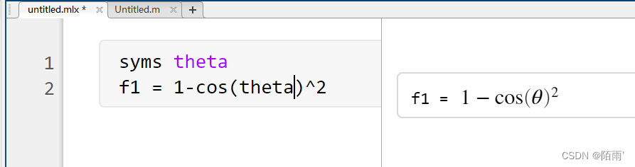 Matlab 符号化简 绝对值的平方解决方法 1 Cosx2的解决方法 符号计算,符号matlab绝对值的平方 Csdn博客