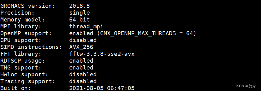 走过一些弯路，将这份gromacs安装手册送给大家！_gromacs安装教程-CSDN博客
