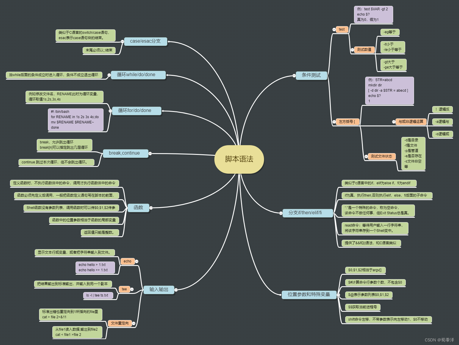 shell语法和脚本语法（脑图）_脚本脑图-CSDN博客