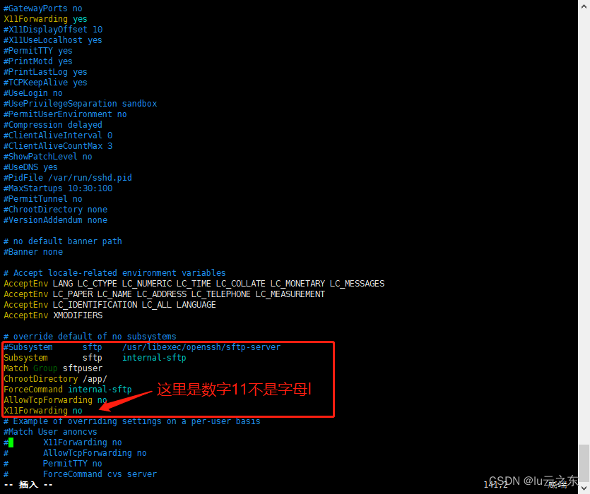 Centos7.x部署SFTP服务+和ssh不同端口访问_centos7安装ssh和ftp-CSDN博客